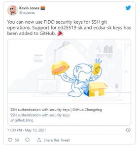 GitHub now Approved Security Keys while Using Git over SSH! - Xiarch ...
