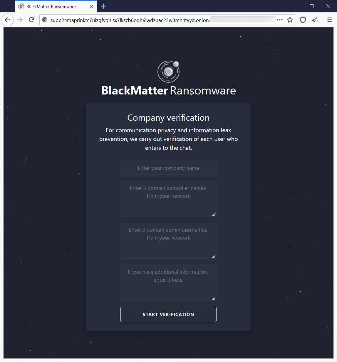 BlackMatter Ransomware Victims silently Helped Utilizing Secret ...