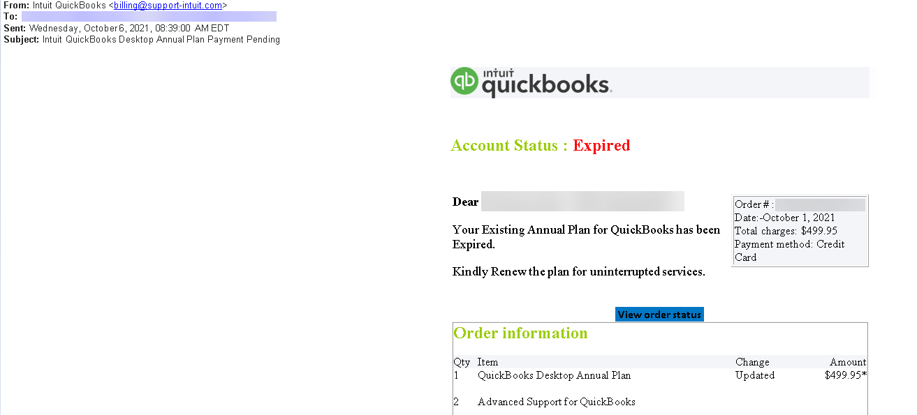 Intuit Alerts QuickBooks Customers of Current Phishing Attacks - Xiarch ...